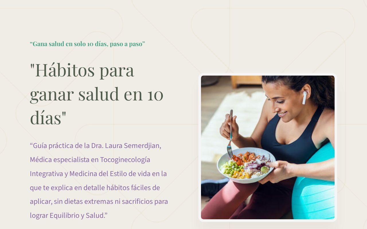 Hábitos para ganar Salud en 10 días
